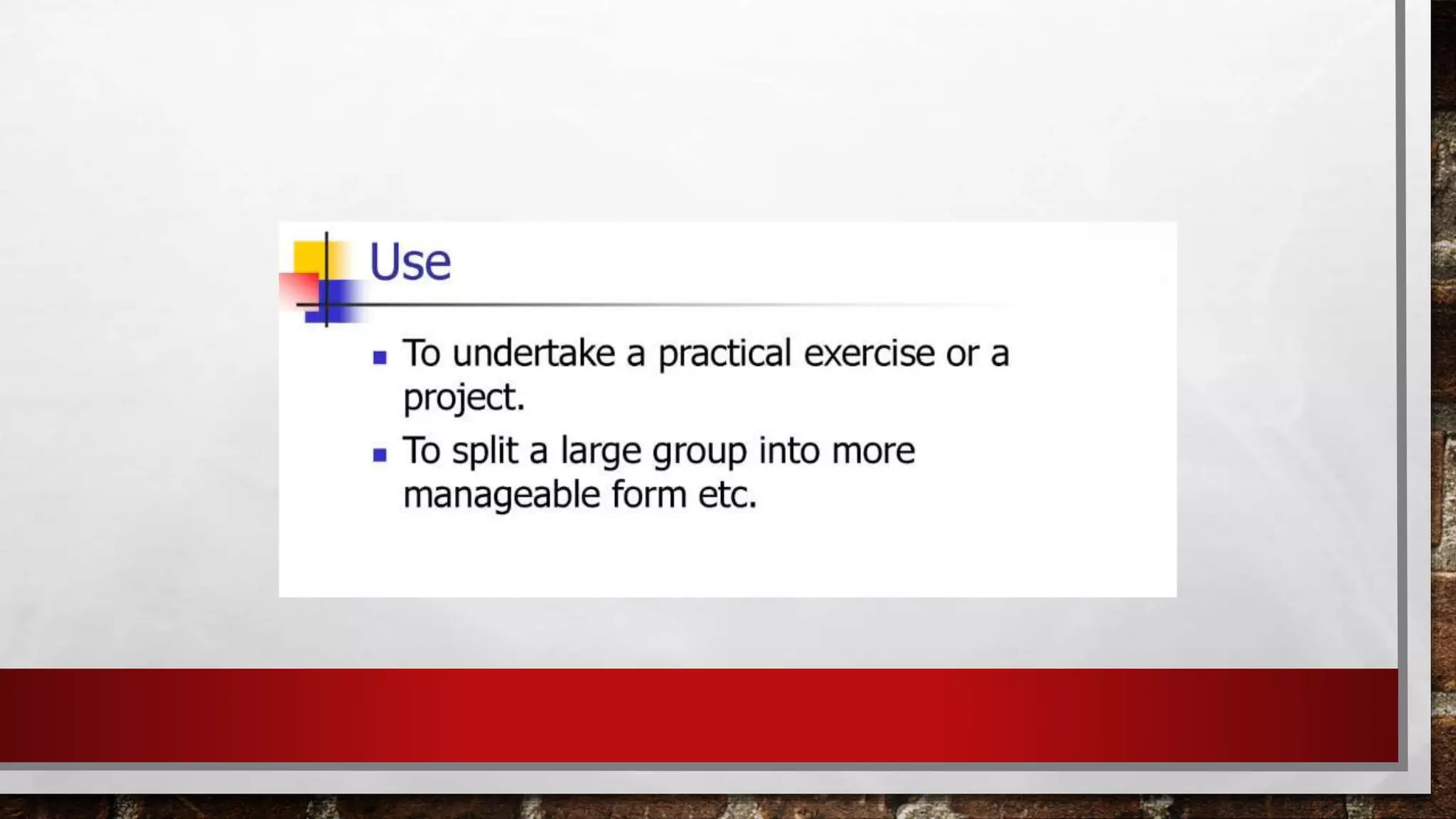 T group Training & Syndicate Method | PPTX