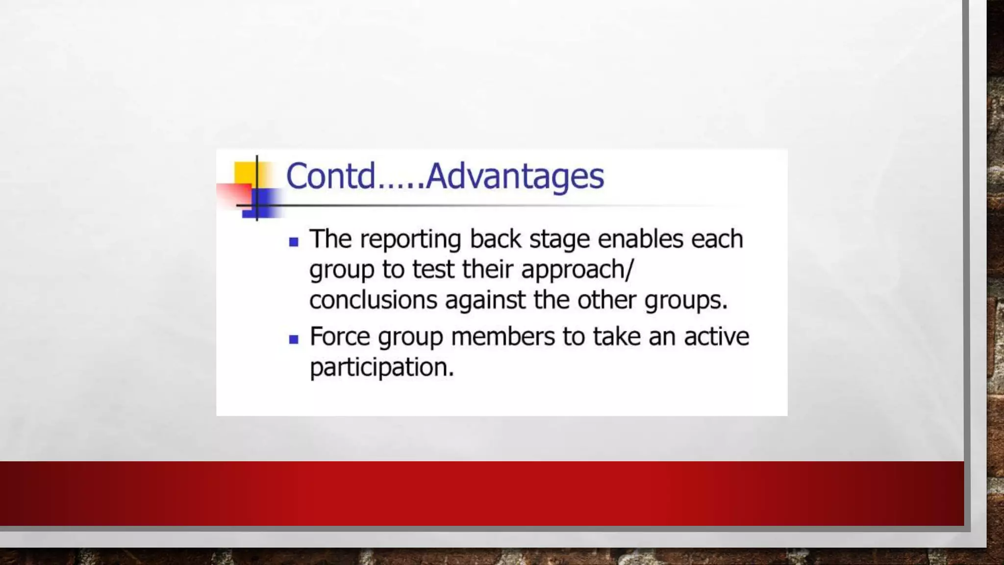 T group Training & Syndicate Method | PPTX