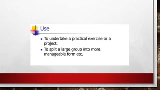 T group Training & Syndicate Method | PPTX