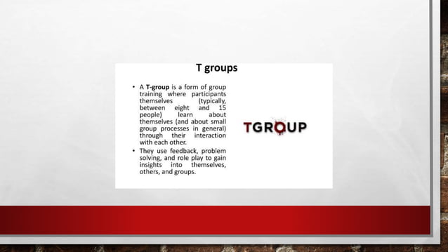 T group Training & Syndicate Method | PPTX