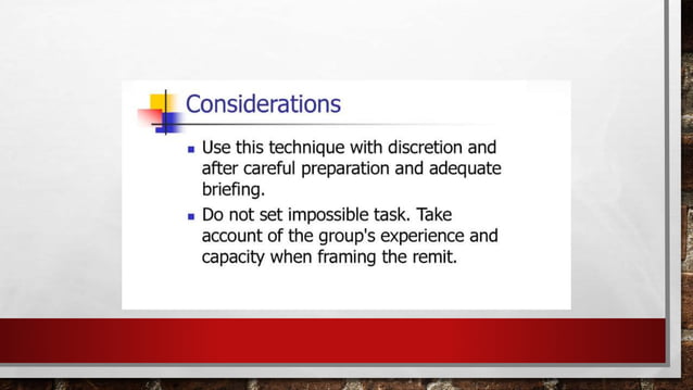 T group Training & Syndicate Method | PPTX