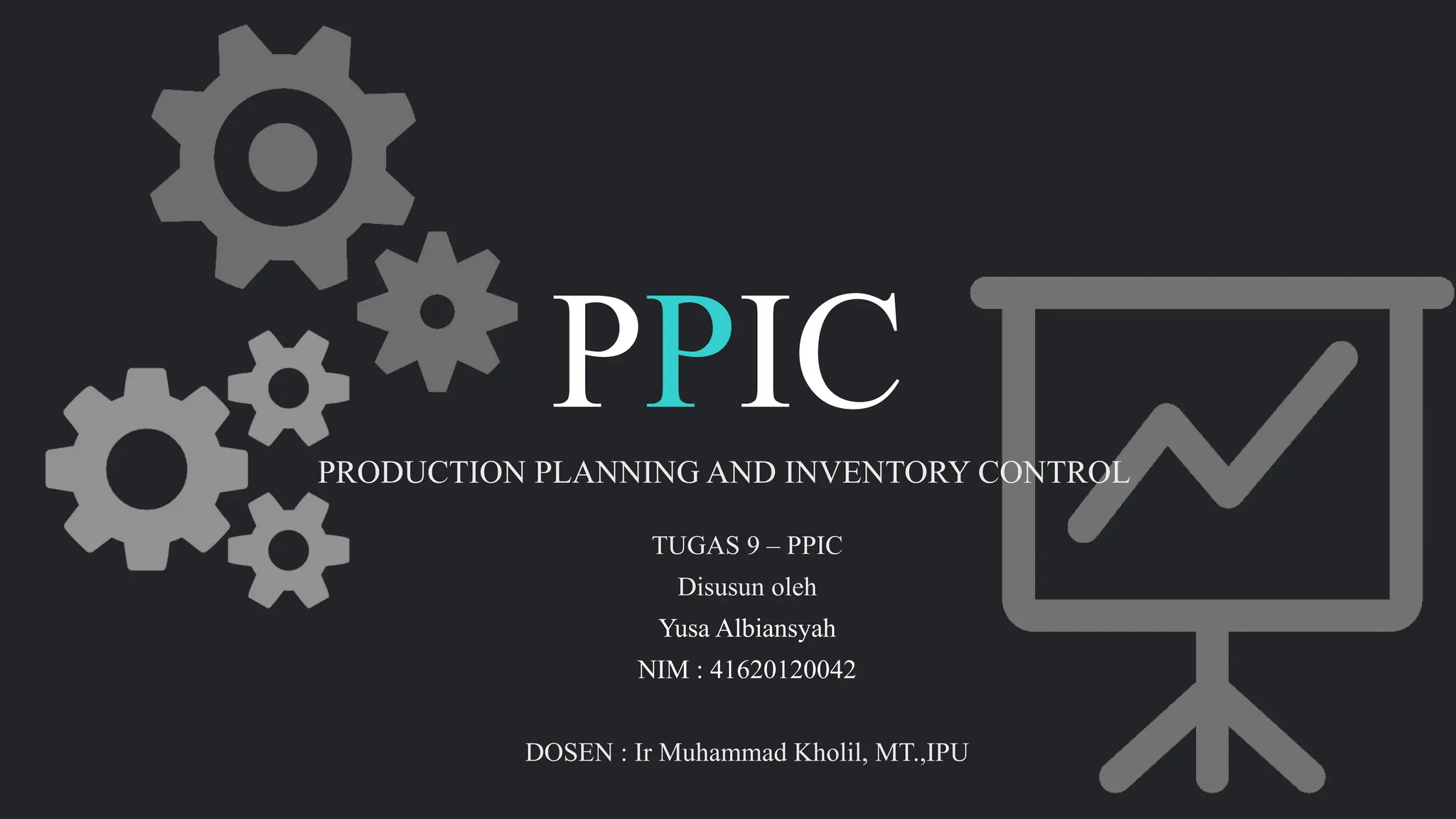 Production Planing and Inventory Control (PPIC) | PPTX