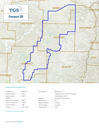 TGS NSA- Onshore Freeport 3D | PDF