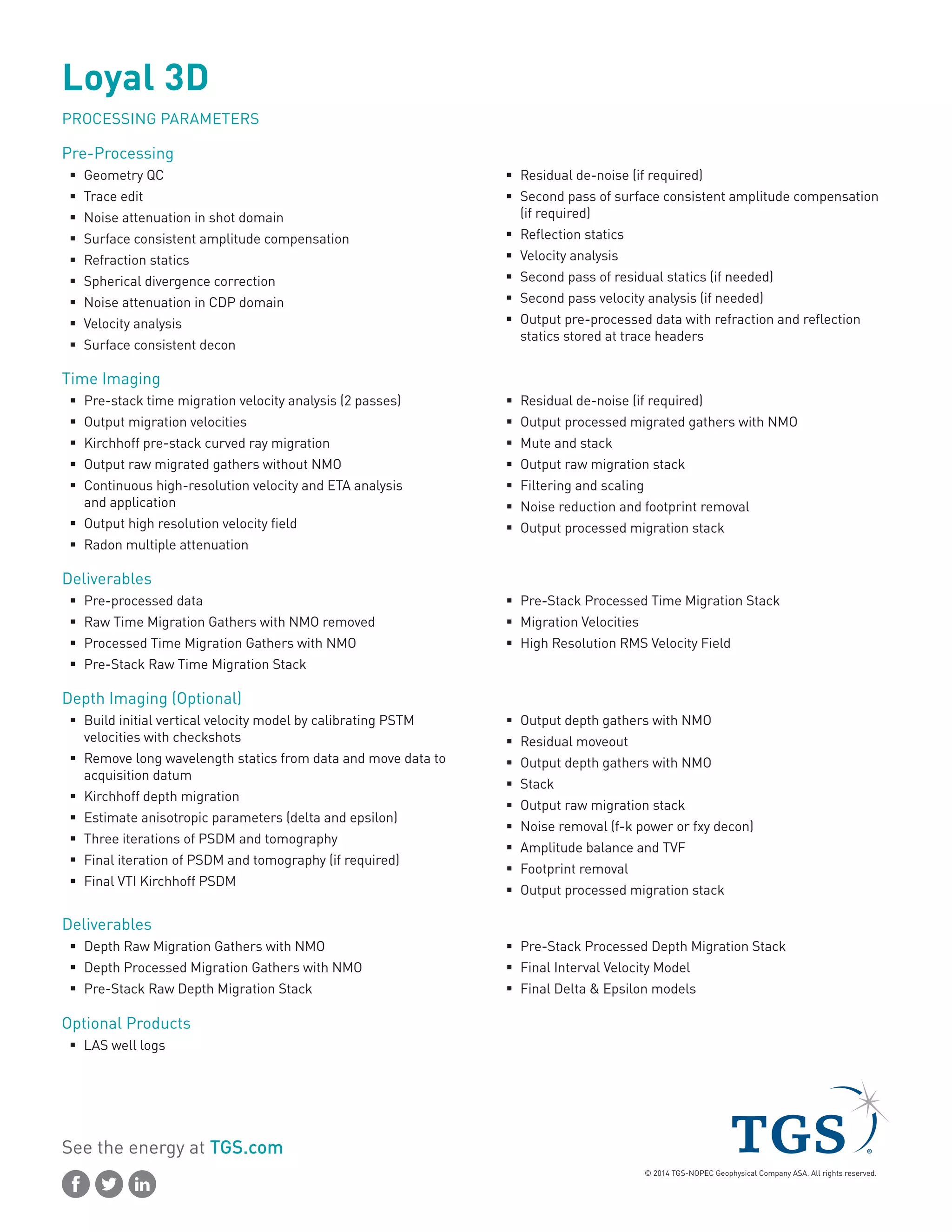 TGS NSA- Loyal 3D | PDF | Geology | Science