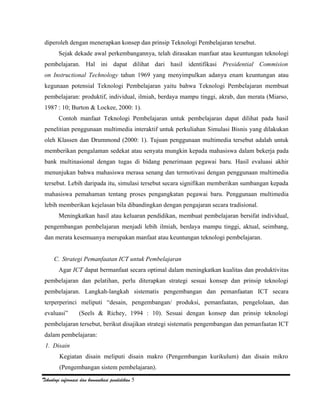 Tgs.prof.tina ict dalam pembelajaran | RTF