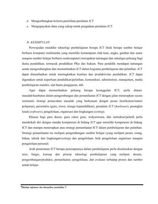 Tgs.prof.tina ict dalam pembelajaran | RTF