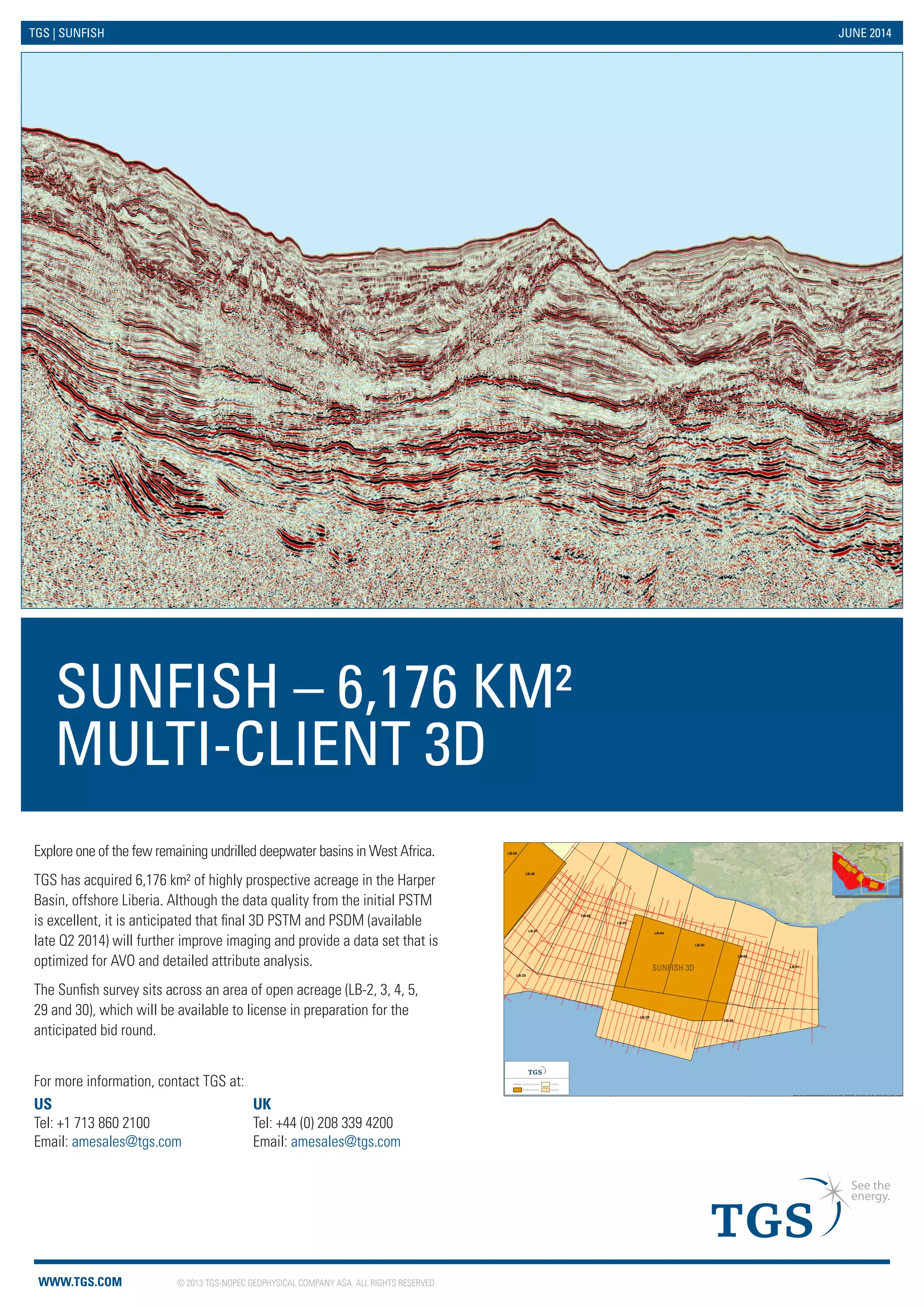 Tgs AME Sunfish 3D, Harper Basin | PDF