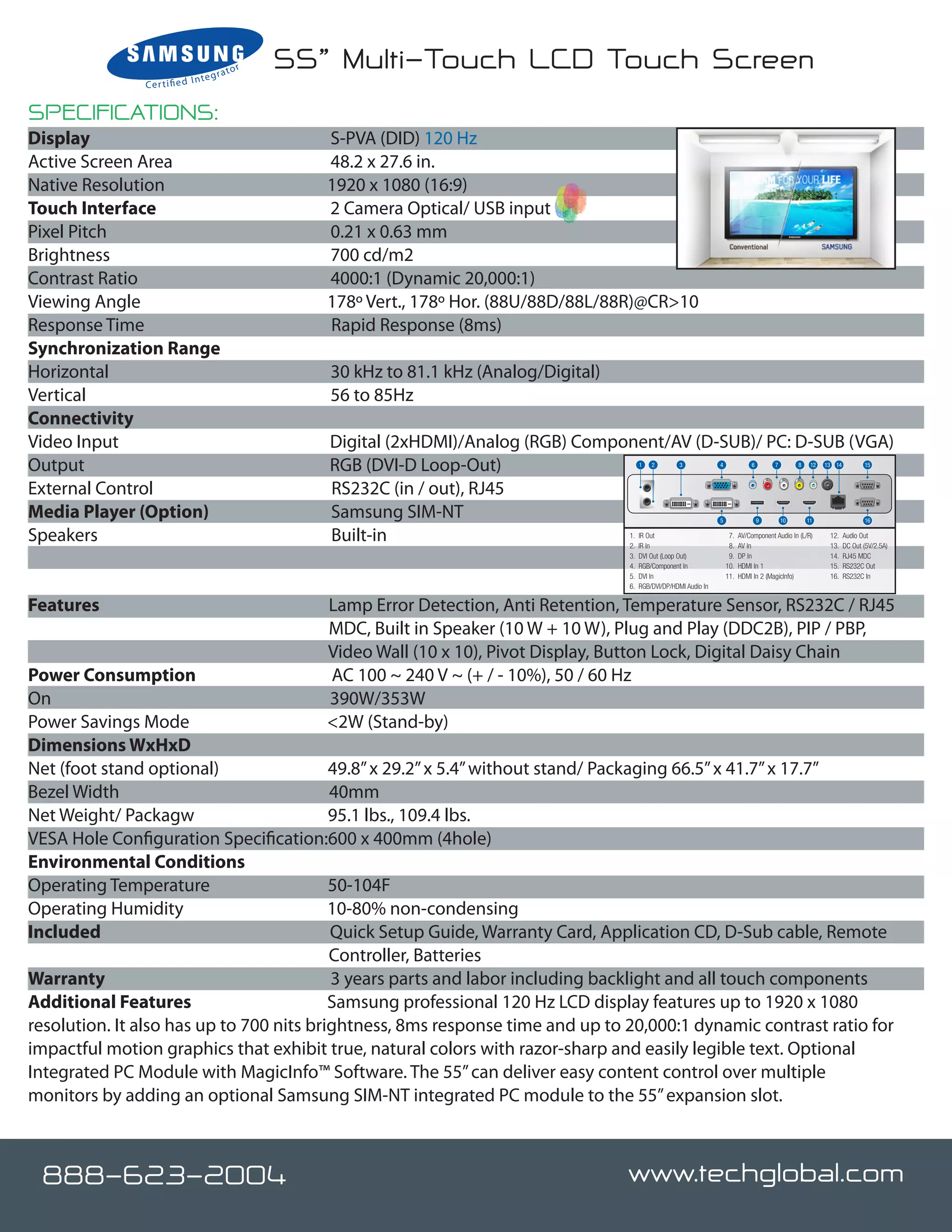 Tg samsung 55_n6 | PDF