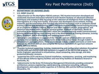 Tgs capabilities brief | PPT | IT and Internet Support | Internet