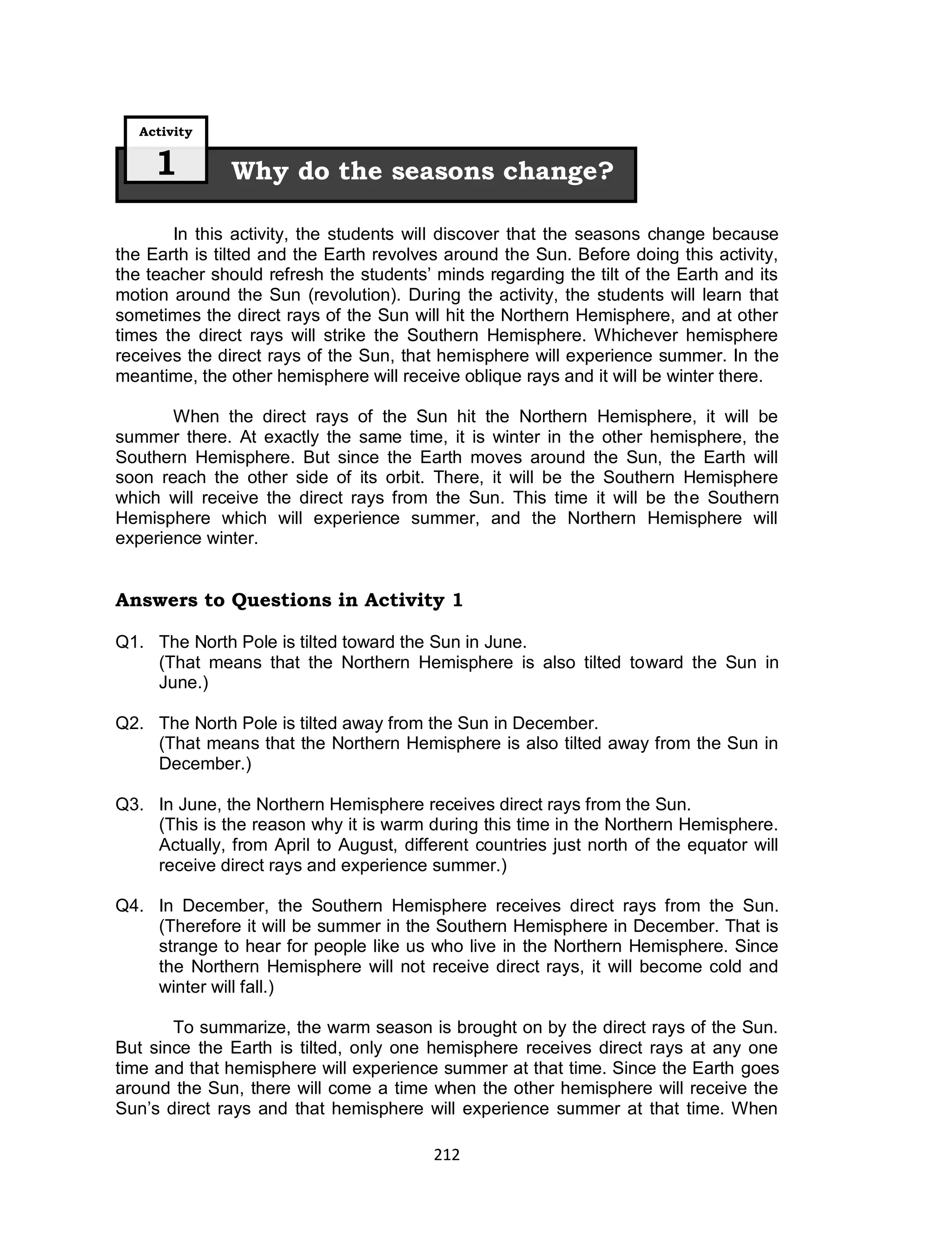 Science 7 Teachers Guide Department of Education | PDF