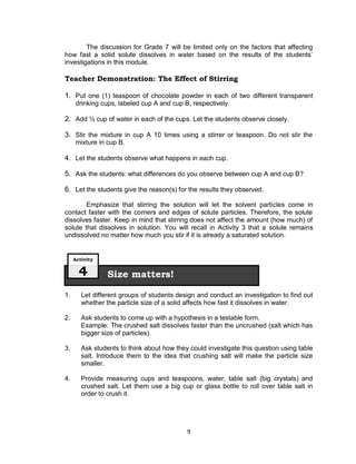 Science 7 Teachers Guide Department of Education | PDF