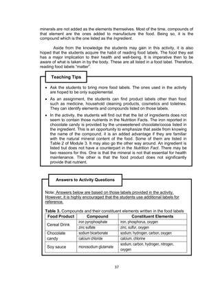Science 7 Teachers Guide Department of Education | PDF