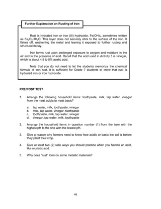 Science 7 Teachers Guide Department of Education | PDF