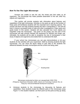 Science 7 Teachers Guide Department of Education | PDF
