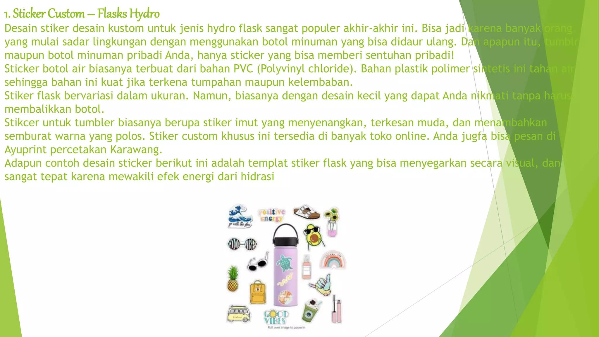 Desain stiker | PPTX