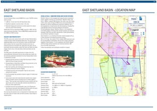 TGS EUR- East Shetland Basin 3D | PDF | Geology | Science