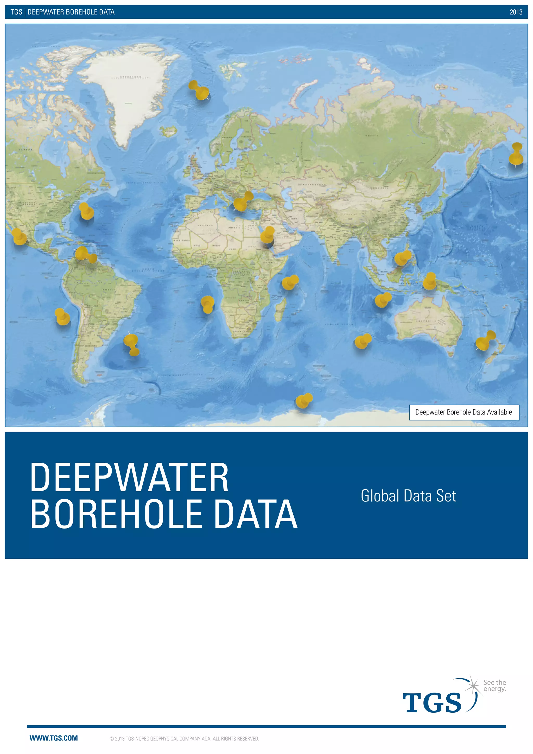 TGS GPS- Deepwater borehole data atlas | PDF