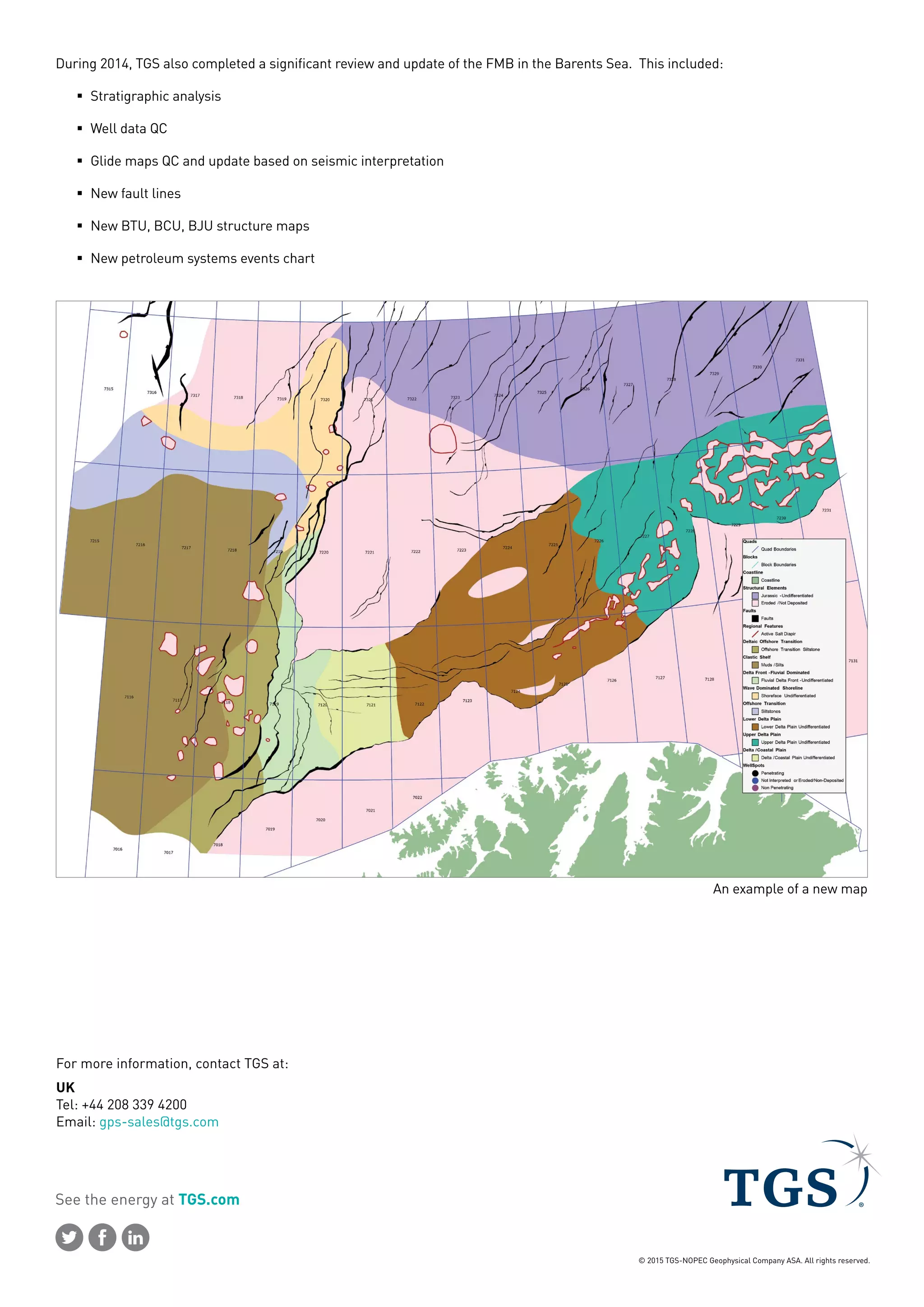 TGS GPS- Facies Map Browser - Barents Sea | PDF