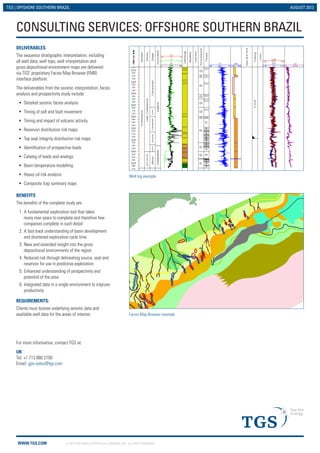 TGS GPS Offshore Southern Brazil | PDF