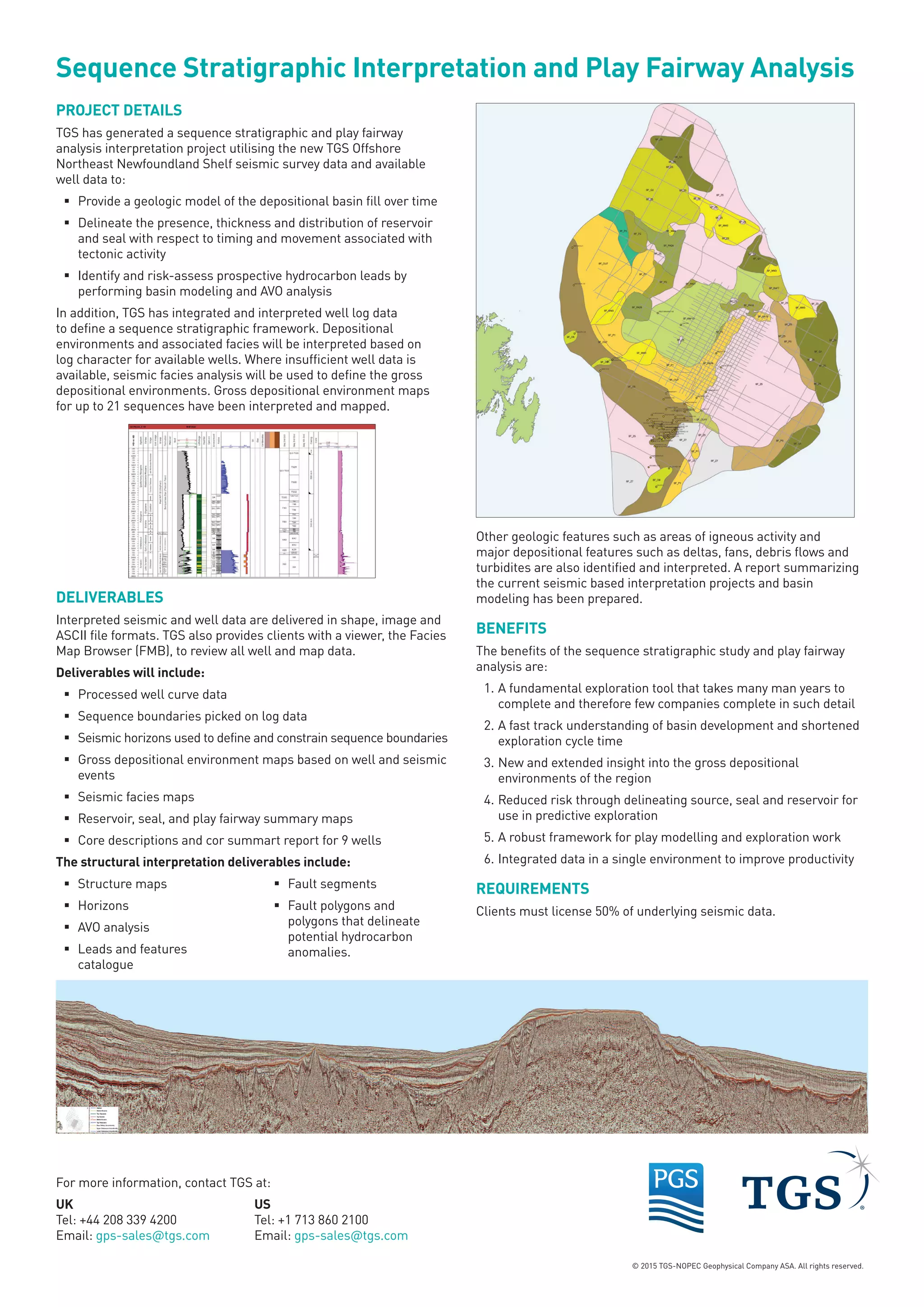 TGS NSA- East Coast Canada Labrador Sea | PDF