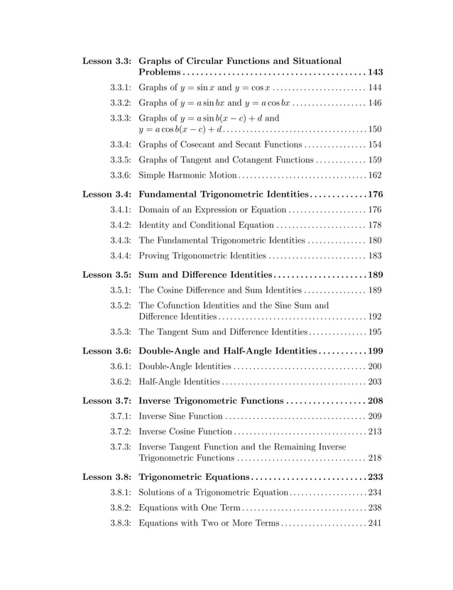 TG_SHS_Precalculus.pdf | Professional School | Postgraduate Education