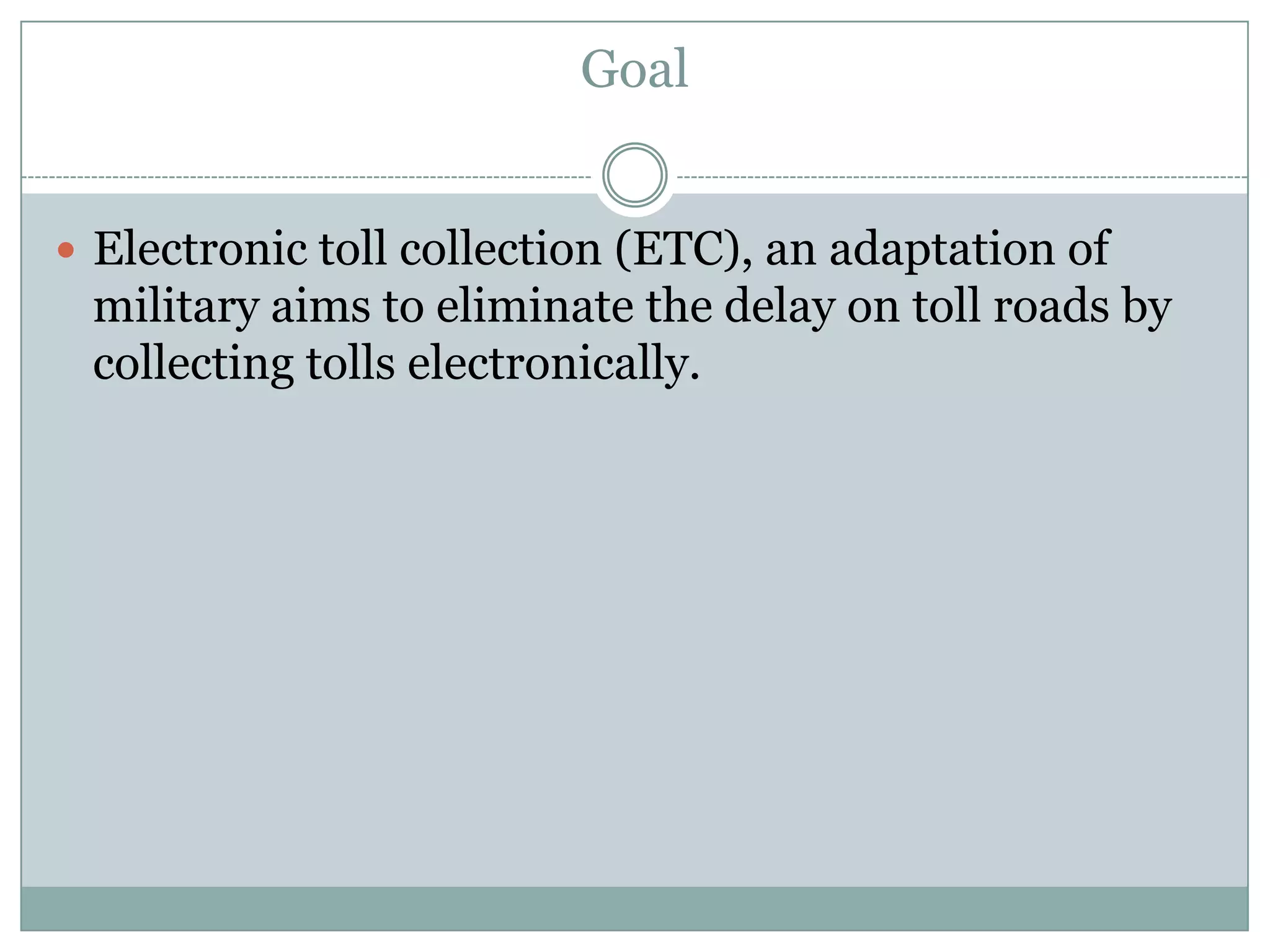 RFID Based Toll Gate System | PPTX