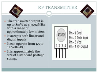 RFID Based Toll Gate System | PPT
