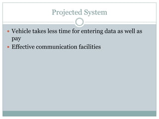 RFID Based Toll Gate System | PPT