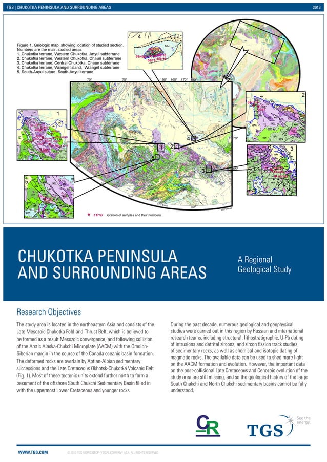 TGS Russia- Chukotka Peninsula and s=Surrounding Areas | PDF