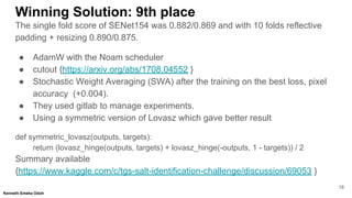 Salt Identification Challenge | PPT