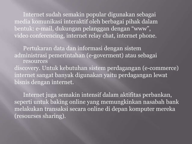 memahami dasar-dasar sistem jaringan internet/intranet | PPTX