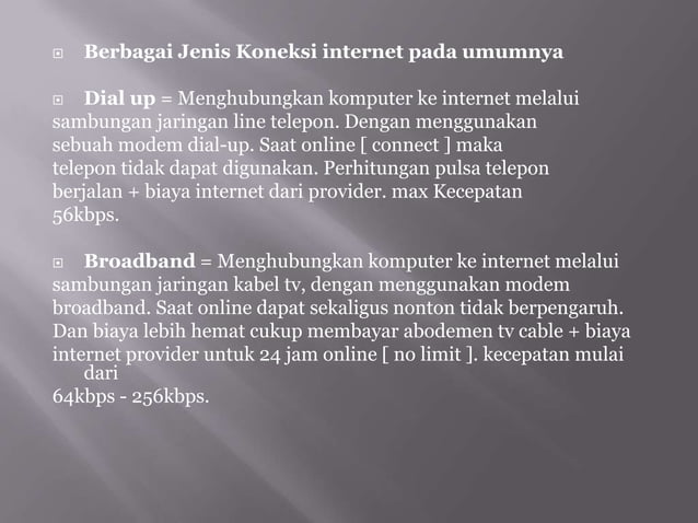 memahami dasar-dasar sistem jaringan internet/intranet | PPTX