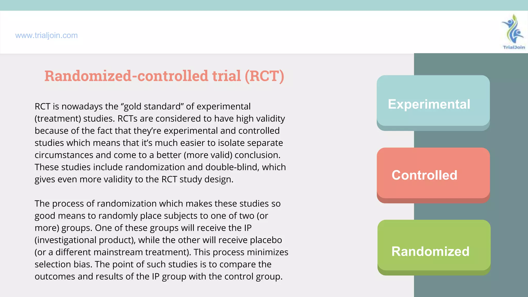 Types and Designs of Clinical Studies | PPTX