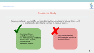 Types and Designs of Clinical Studies | PPTX