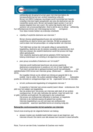 intervisie in de opleiding tot medisch specialist | PDF