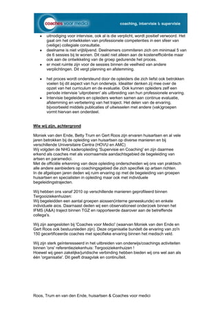 intervisie in de opleiding tot medisch specialist | PDF