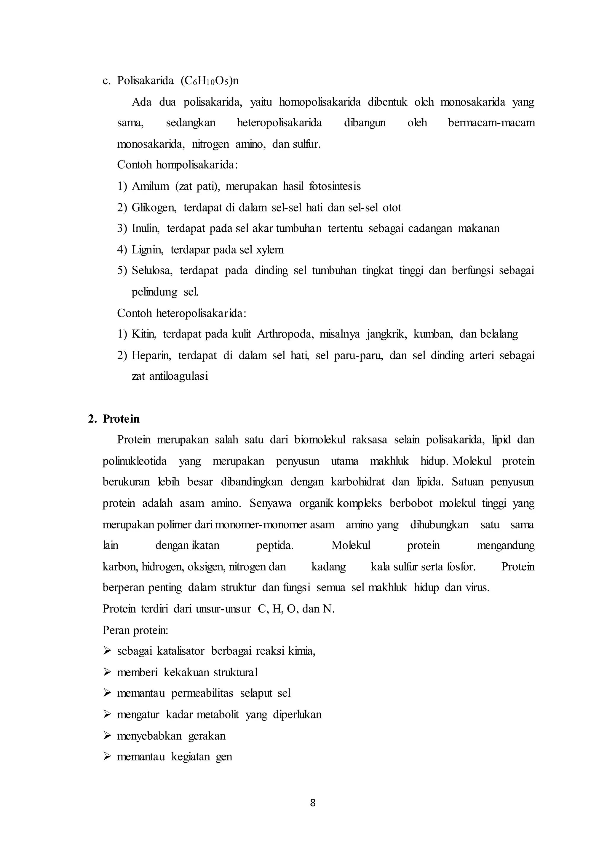 Makalah Teori Sel dan Komponen Kimiawi Sel | DOCX