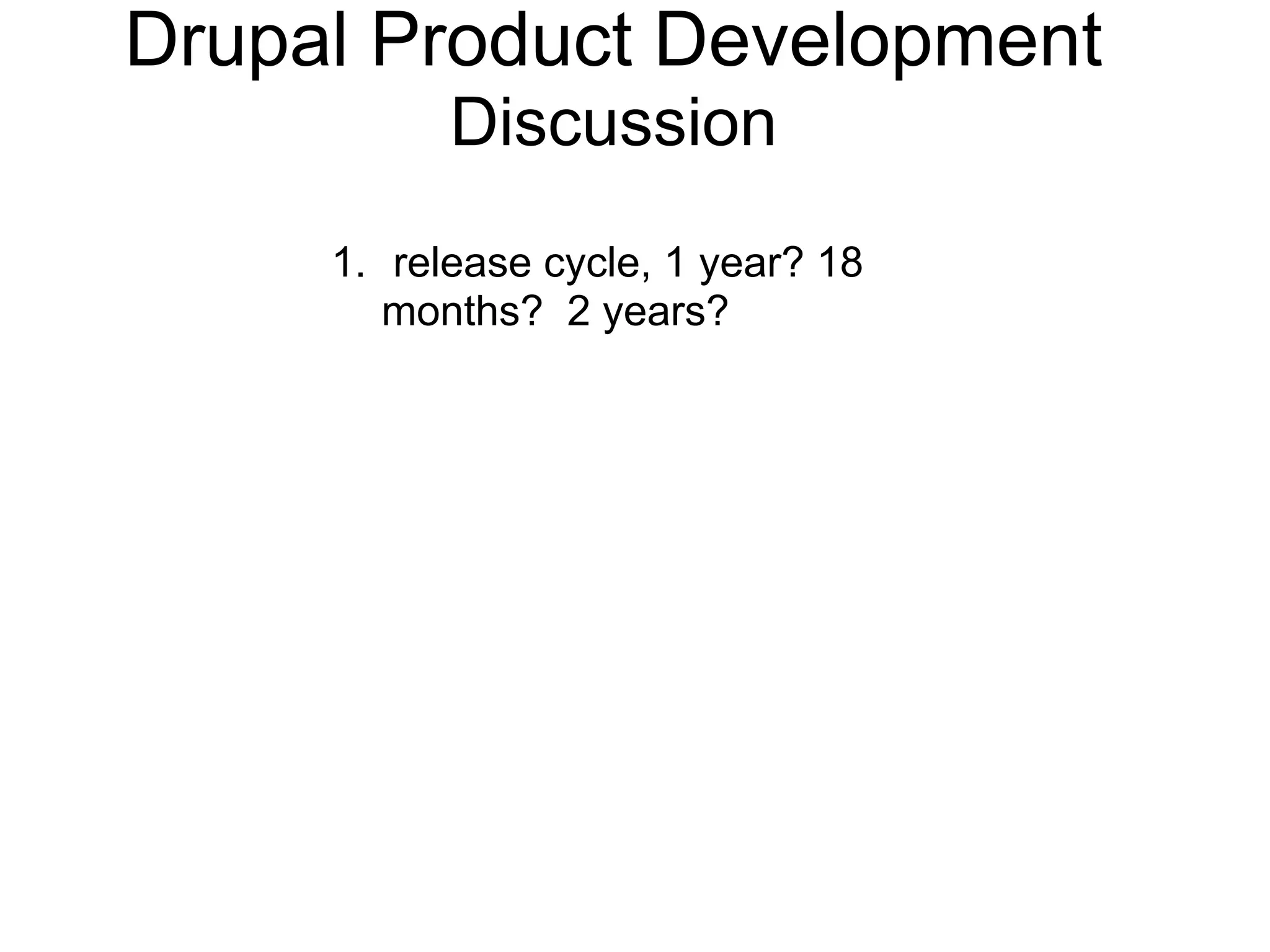 Drupal Product Development Ppt 