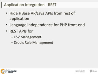 A Scalable Data Transformation Framework using Hadoop Ecosystem | PPTX