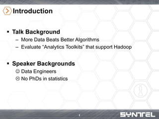Big Data Analytics-Open Source Toolkits | PPTX | Databases | Computer Software and Applications
