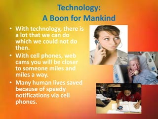 Technology and Humanism | PPTX