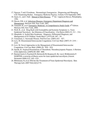 approach to the unknown rash | PDF