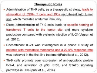 Immunological Role of Th-9 cell | PPT