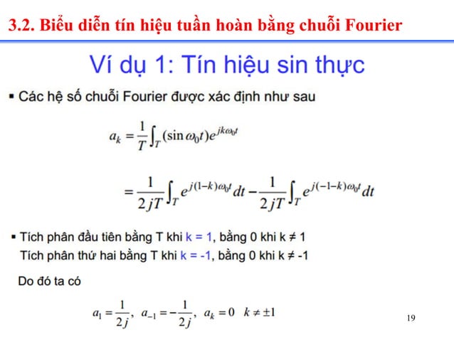 Tín Hiệu Và Hệ Thống - Chuỗi Fourier và phép biến đỏi Fourier | PDF