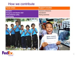 FedEx Citizenship and Social Responsibility Goals | PDF
