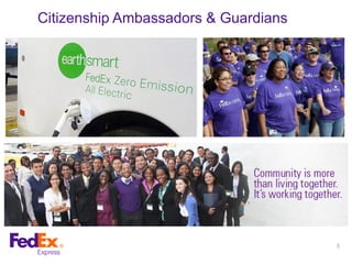 FedEx Citizenship and Social Responsibility Goals | PDF