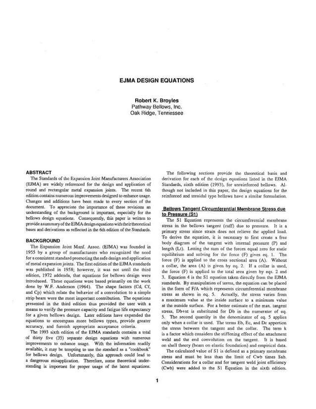Th17 ejma design equations | PDF