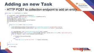 Office 365 Groups and Tasks API - Getting Started | PPT