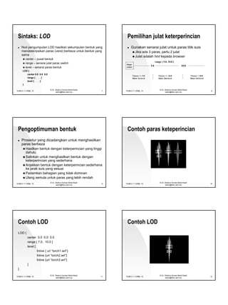 Th3813 12 kawalan perincian & skrip | PDF