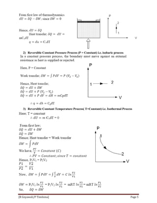 Thermodynamics note chapter:4 First law of Thermodynamics | PDF